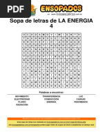 Sopa de Letras: Contaminación Ambiental | PDF | Contaminación ...