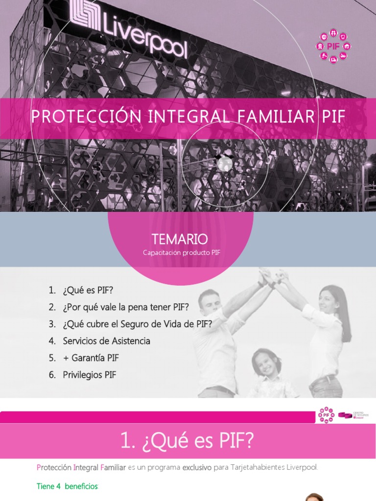 Beneficios del Seguro PIF en Liverpool | PDF | Seguro de vida | Seguro