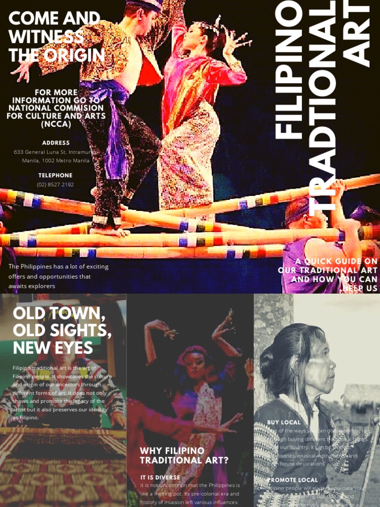 Promoting Filipino Traditional Art | PDF | Philippines | Culture (General)