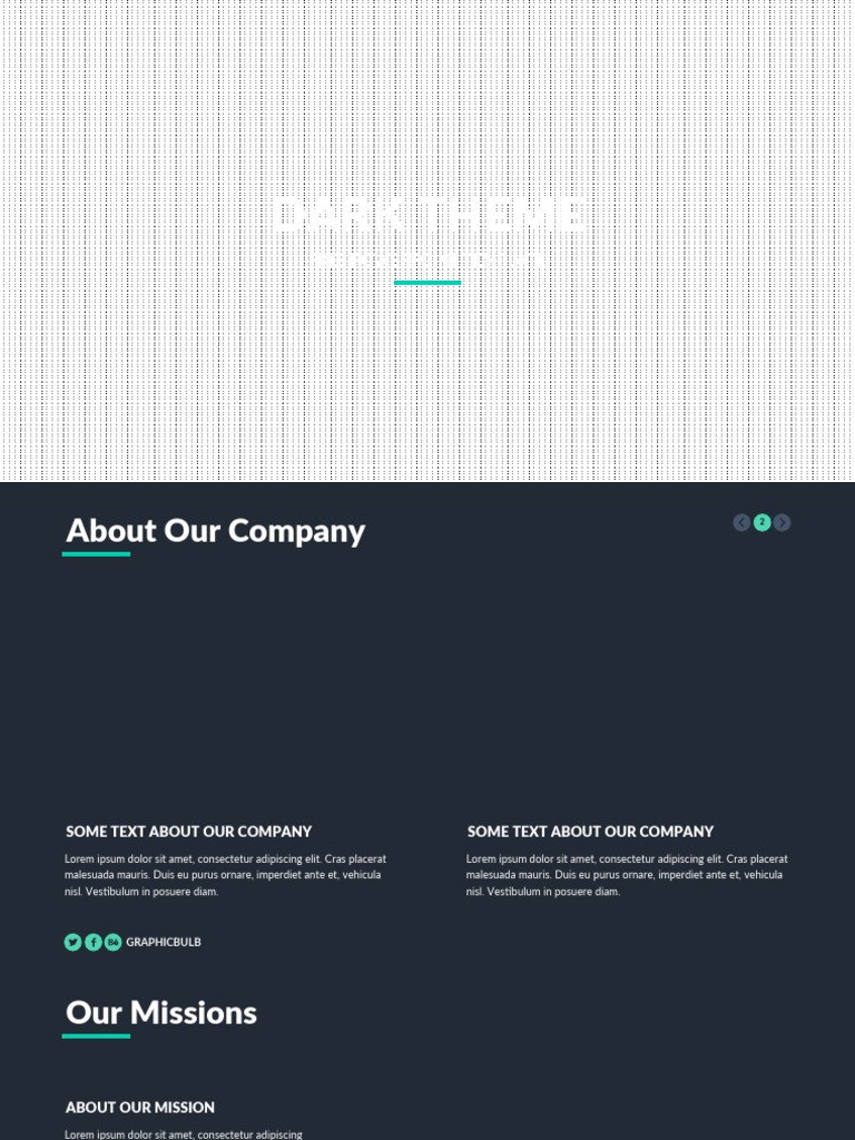 Dark Theme Free Powerpoint Template | PDF | Business