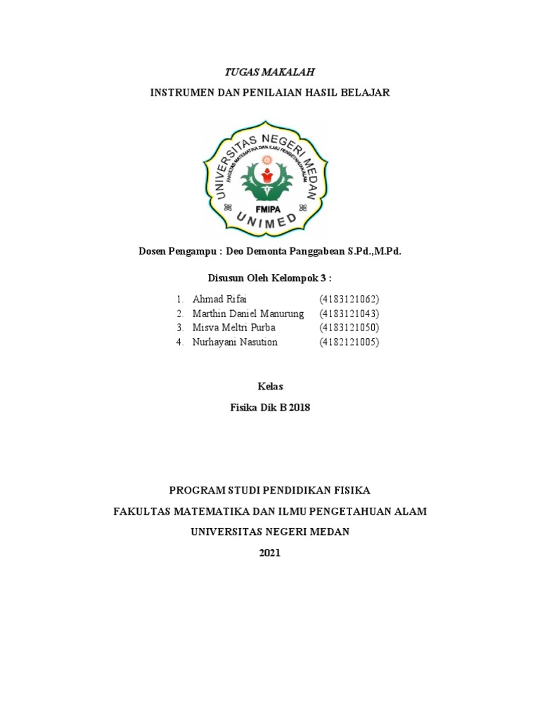 Makalah PPPF Kelompok C | PDF