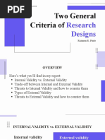 Internal vs External Criticism Explained | PDF | Experiment | Research ...
