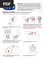 Scba Donning Instruction | PDF | Underwater Diving | Diving Equipment