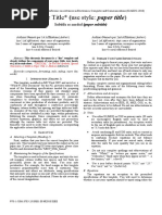 AIPCP Article Template | PDF | Microsoft Word | Times New Roman