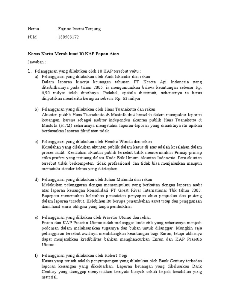 Tugas 13 | PDF | Bisnis