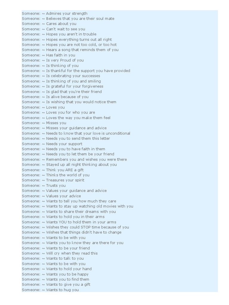 Someone Pdf