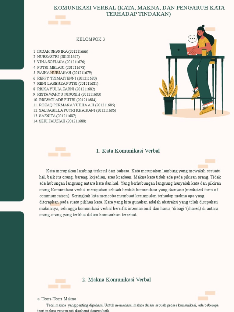 K. Verbal Kata, Makna-1 | PDF