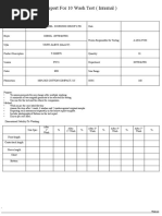 In-House Lab Test Report | PDF | Clothing | Softlines (Retail)