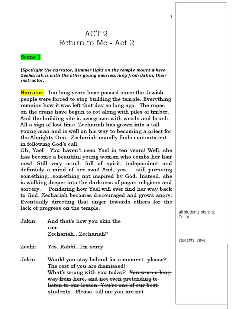 Script Drop Act 2 | PDF | Wedding