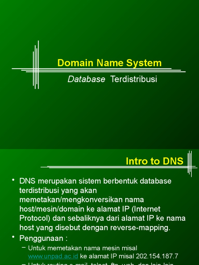DNS - Distributed Database 02 | PDF
