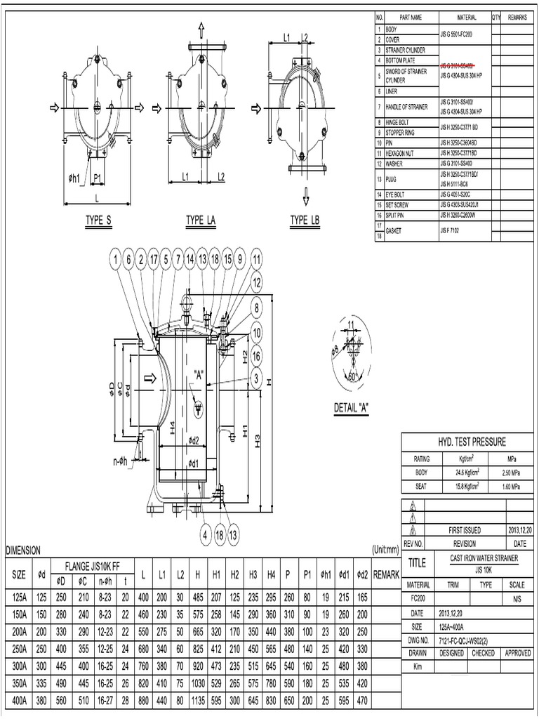 Jis F 7121 Valve KCR | PDF