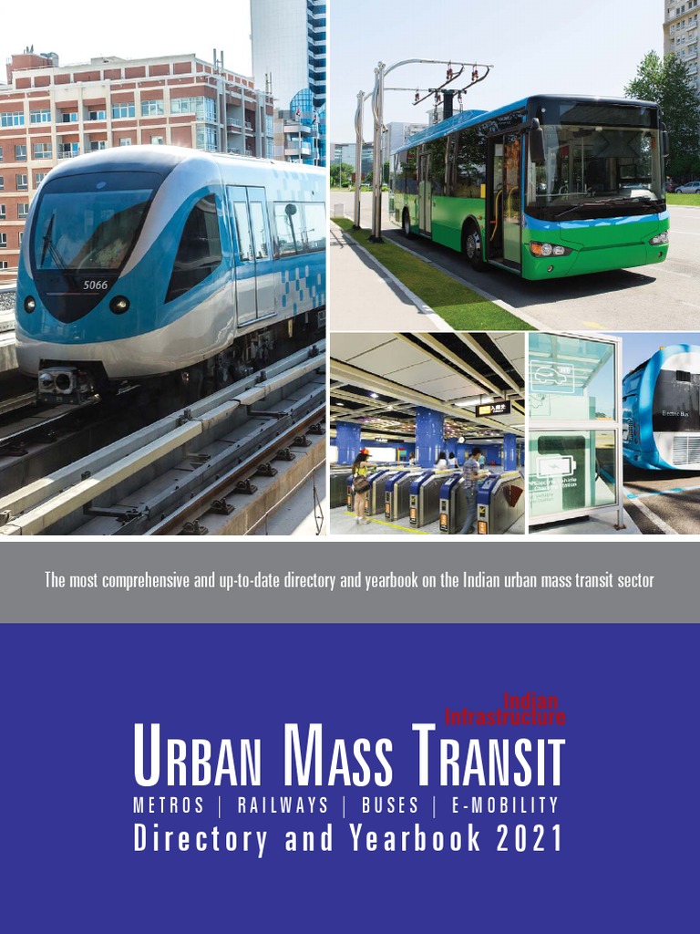 Urban Mass Transit Brochure 2021 | PDF | Public Transport | Transport