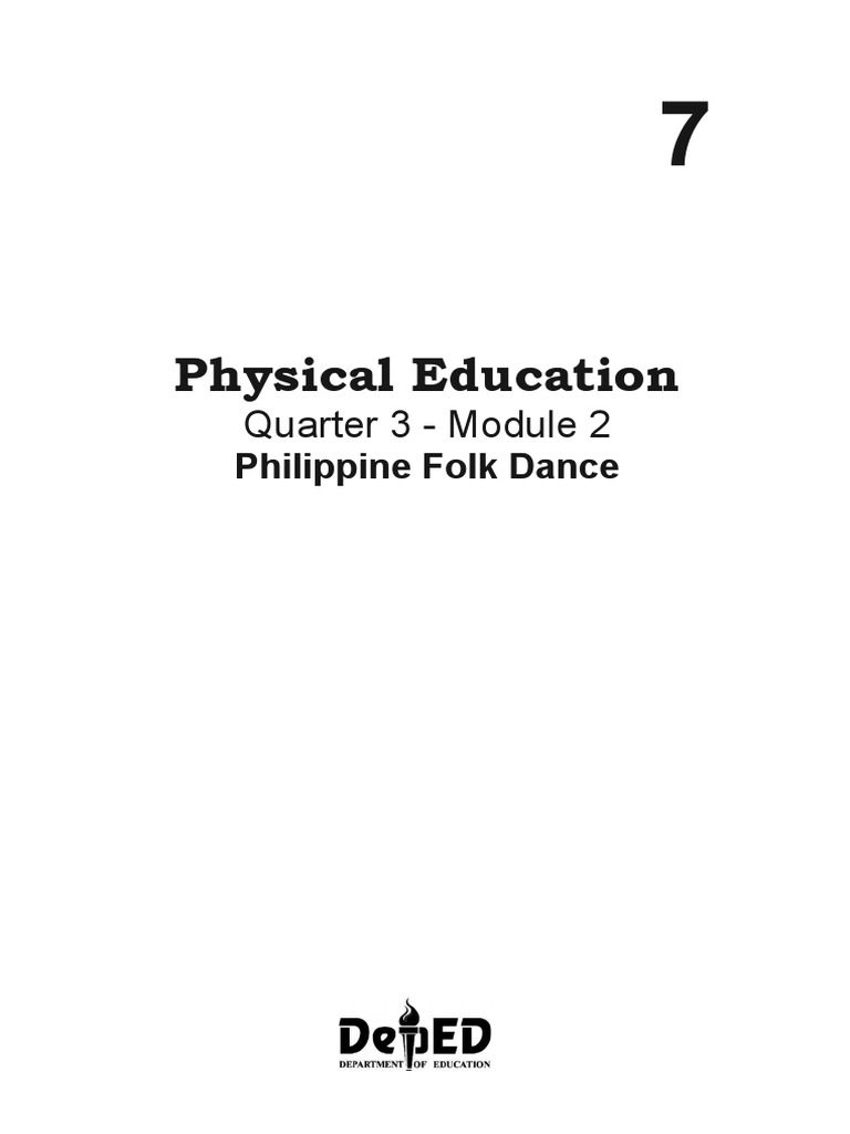 Physical Education: Quarter 3 - Module 2 | PDF | Philippines | Dances