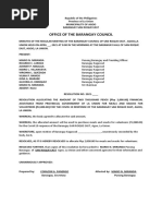 Monthly Payroll Barangay Officials | PDF | Government | Public Finance