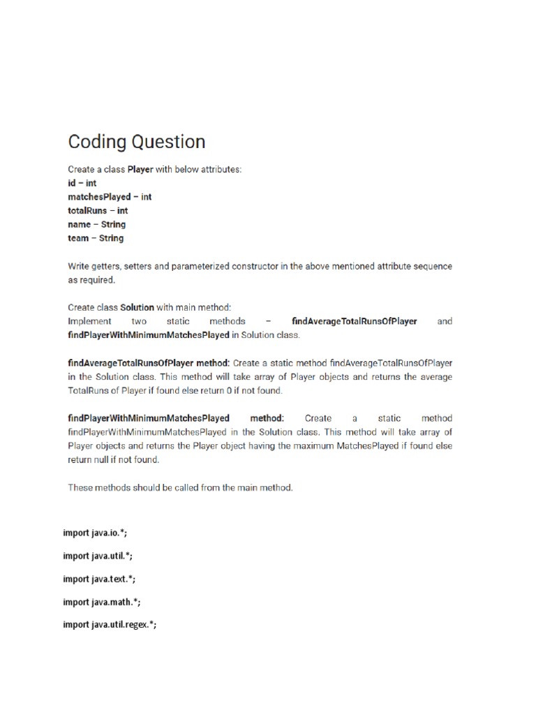 Java SBQ | PDF | Parameter (Computer Programming) | Object Oriented Programming