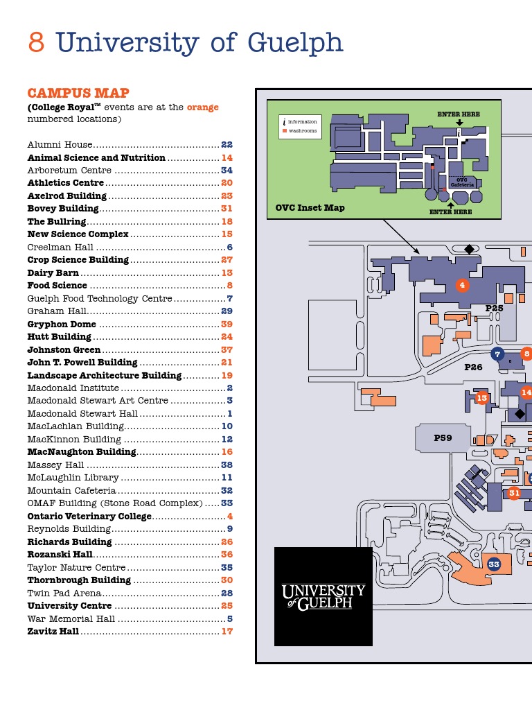 Uofg Campusmap PDF | PDF | Food And Drink | Nature