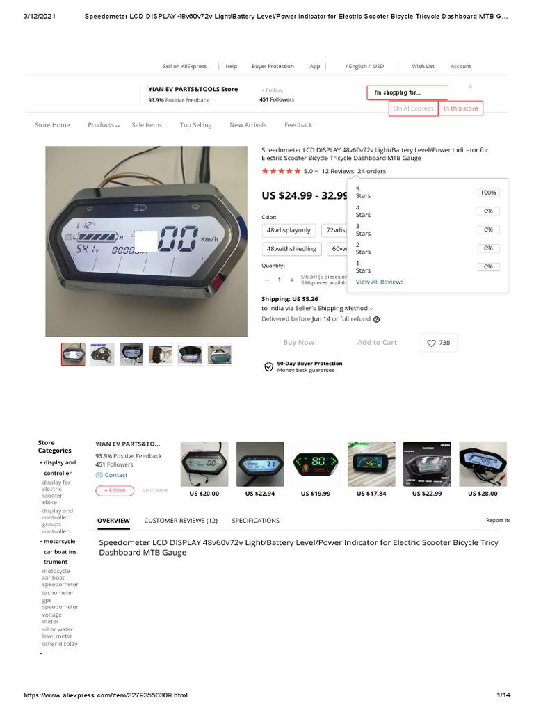 Yian Ev Parts&Tools Store: Store Home Products Sale Items Top Selling ...