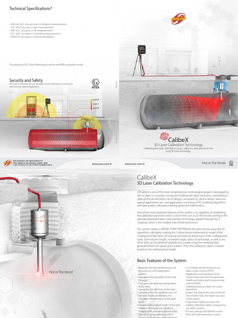 Calibex: Technical Specif Ications | PDF | Calibration | Accuracy And ...