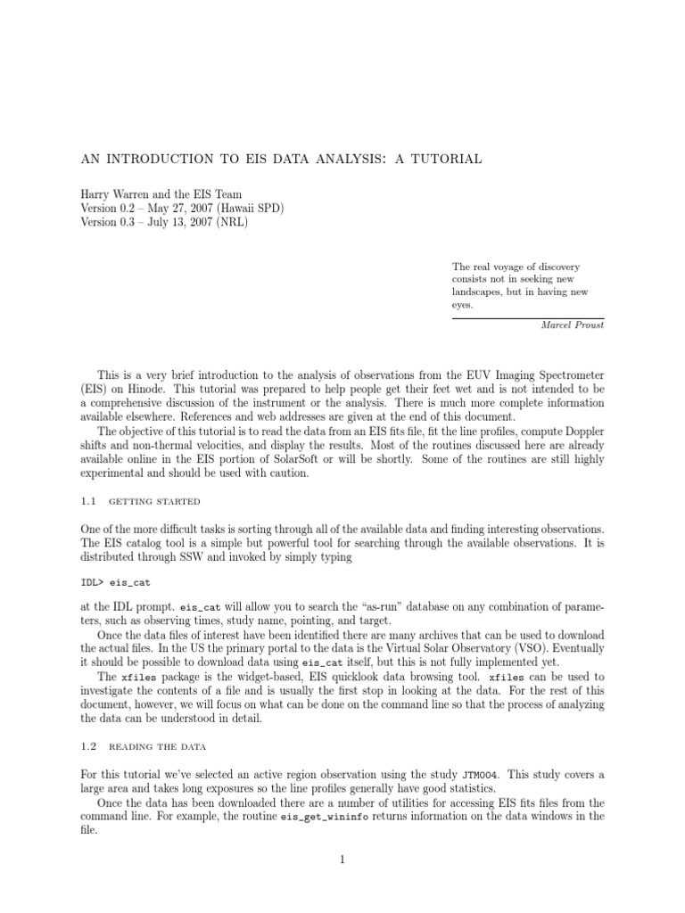 An Introduction To Eis Data Analysis: A Tutorial | PDF | Doppler Effect ...