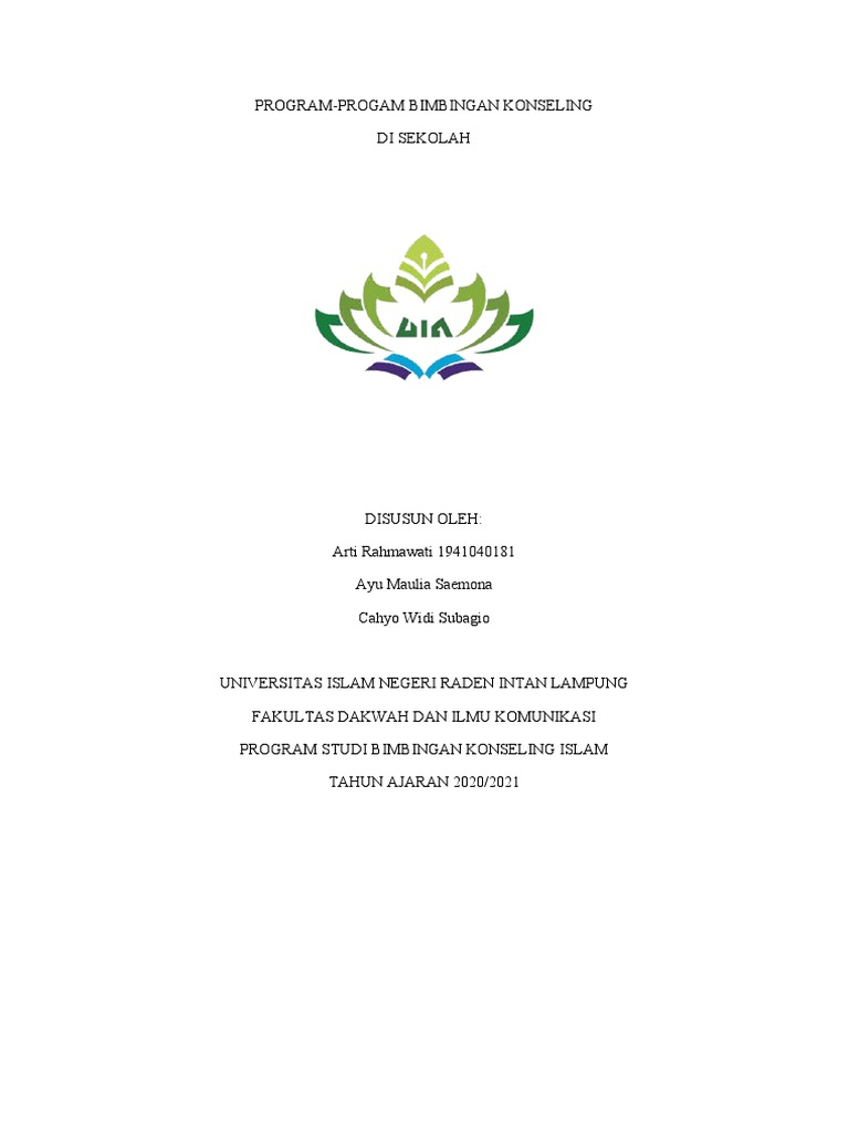 Kelompok 7 Program BK | PDF | Karier & Perkembangan