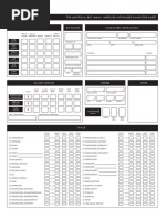 Starfinder - Character Sheet (Fillable) | PDF | Leisure Activities ...