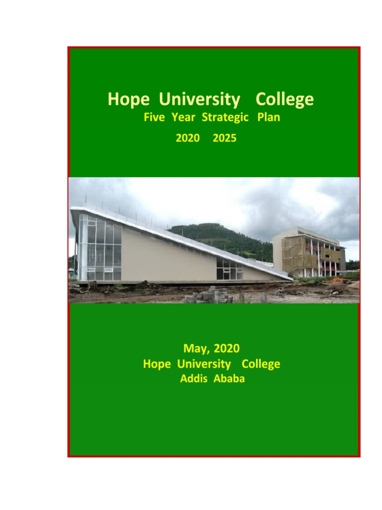 Hope University College | PDF | Strategic Planning | University