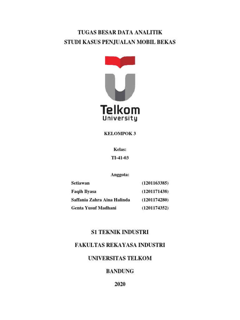 Tubes Data Analitik Case 2 - Kelompok 3 | PDF