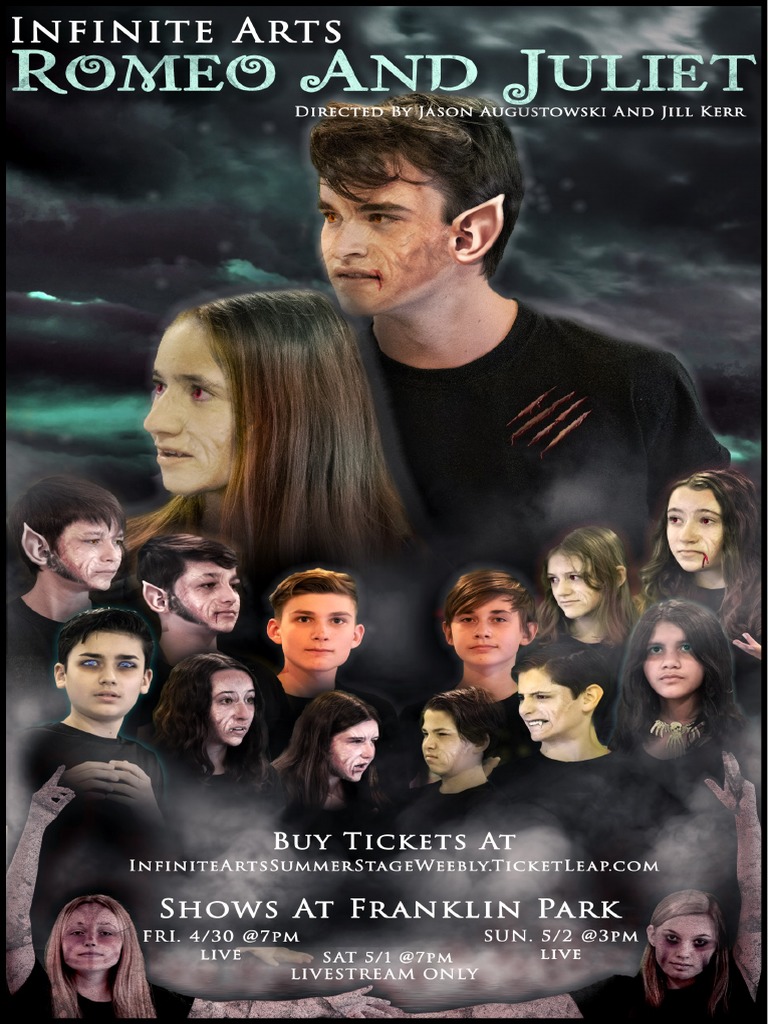 Playbill Romeo Juliet Final2 | PDF | Characters In Romeo And Juliet ...
