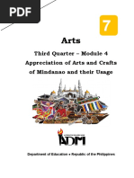 Arts and Crafts of MIMAROPA | PDF | Social Science | Science & Mathematics