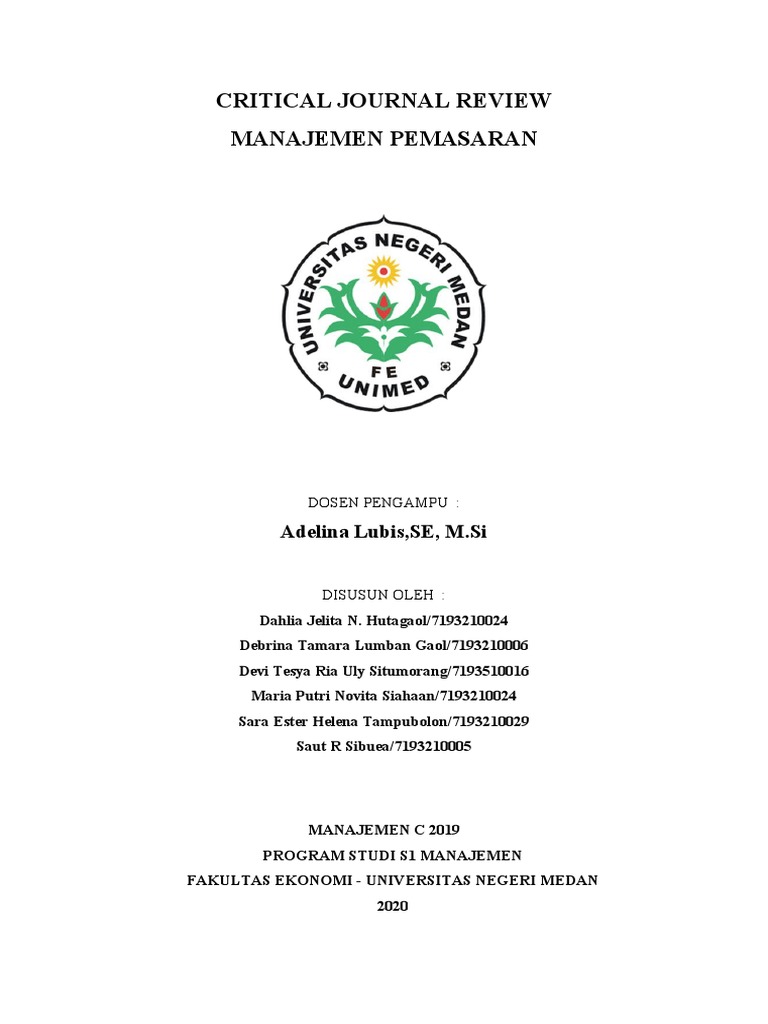 Template CJR untuk Manajemen Pemasaran | PDF | Bisnis