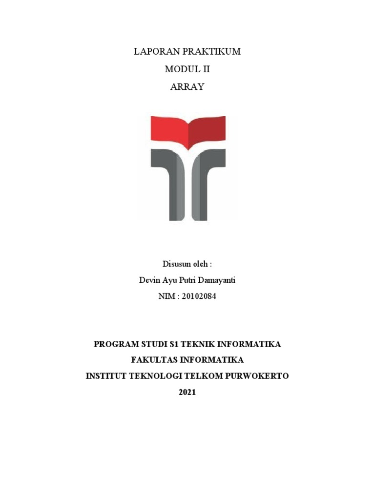 Panduan Praktikum Array 2 Dimensi | PDF | Komputer