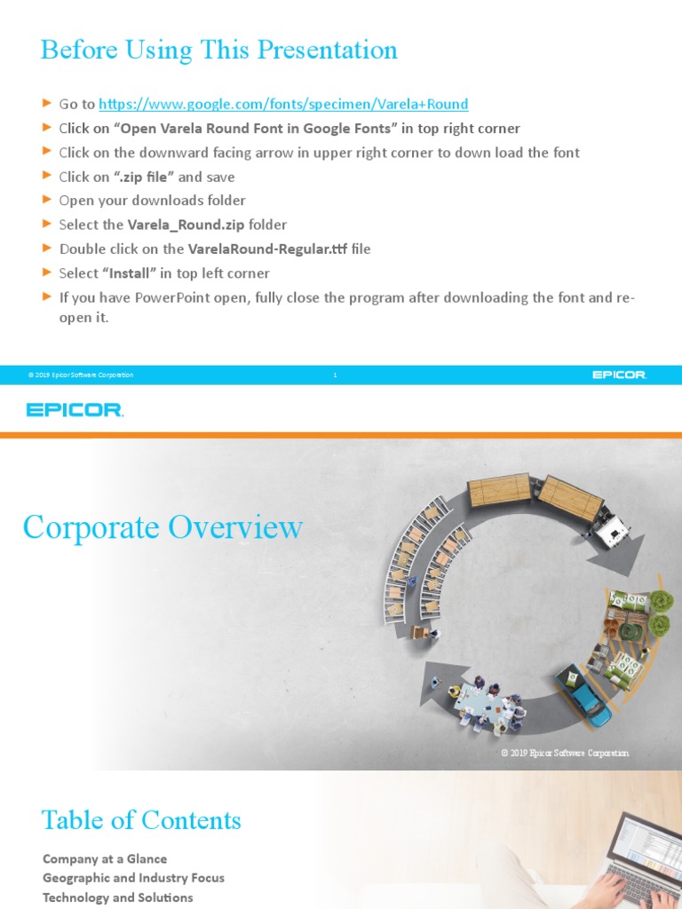 Epicor Corporate PPT Presentation ENS | PDF | Software As A Service ...