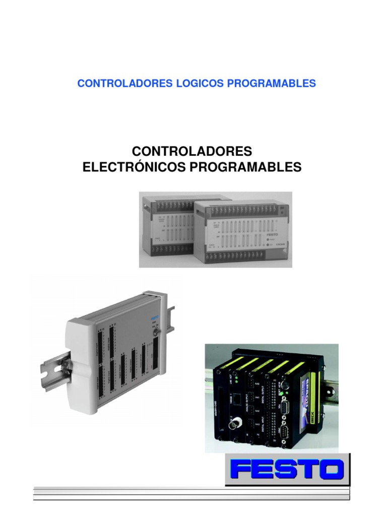 PLC Manual 2 Festo 11sem | PDF | Controlador lógico programable ...