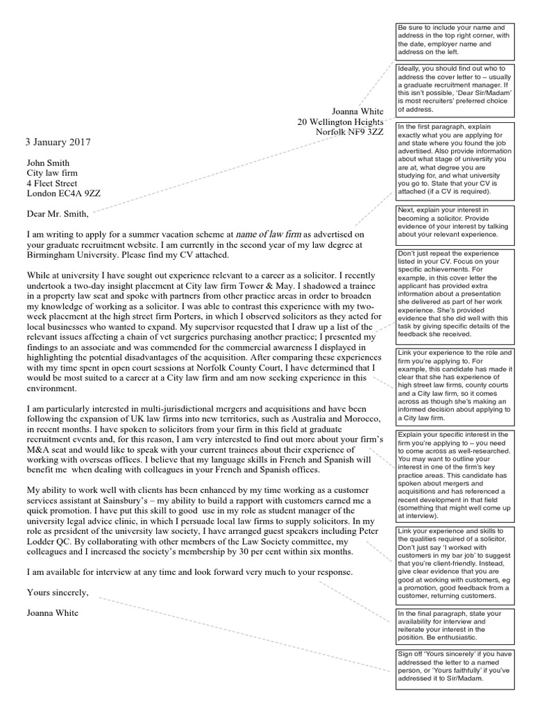 Law Vacation Scheme Covering - Letter With Tips 2016 | PDF | Business ...