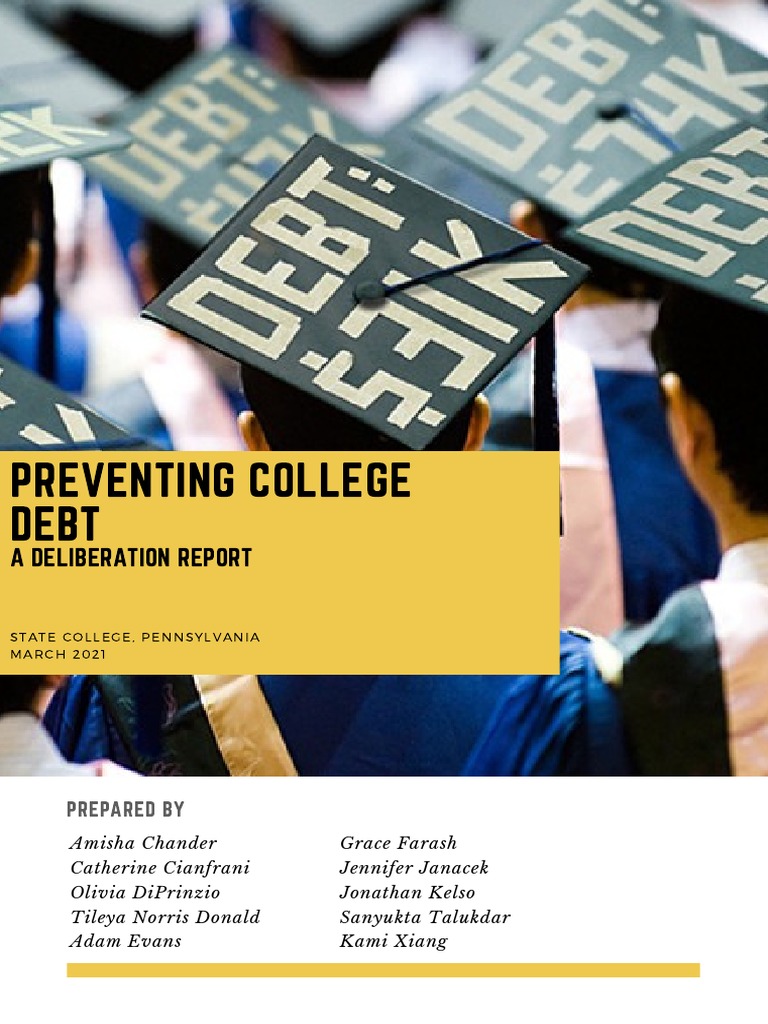 Strategies to Prevent College Debt | PDF | Student Debt | Student Loan