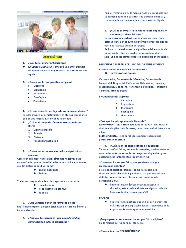 Antipsicóticos Atípicos y Acatisia | PDF | Antipsicótico | Risperidona