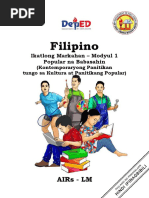 Filipino 8 SLMs 3rd Quarter Module 4 | PDF