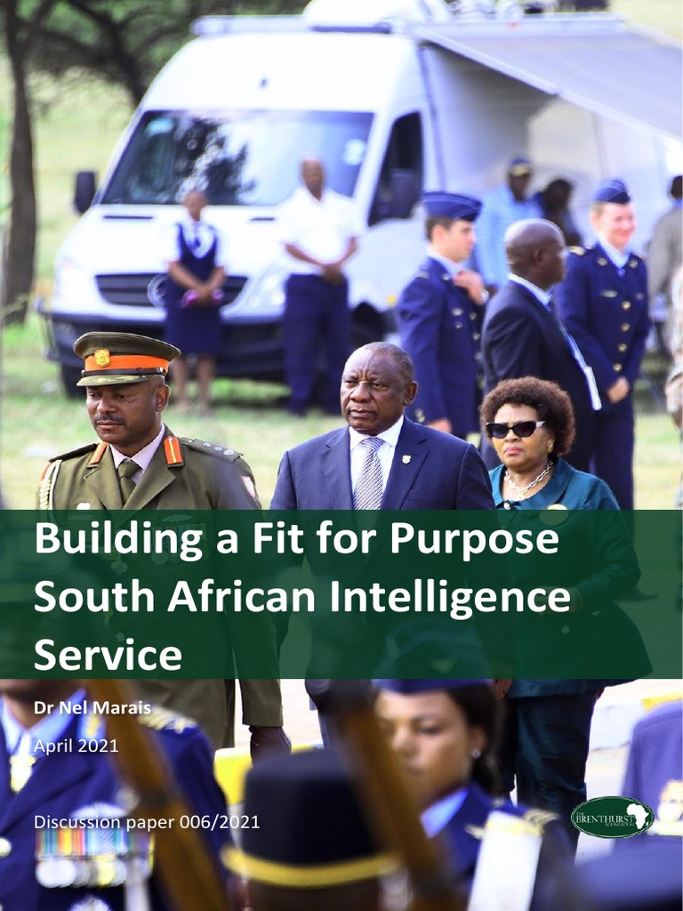 Building A Fit For Purpose South African Intelligence Service | PDF ...