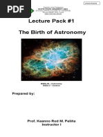 Astronomy Timeline | PDF | Heliocentrism | Astronomy