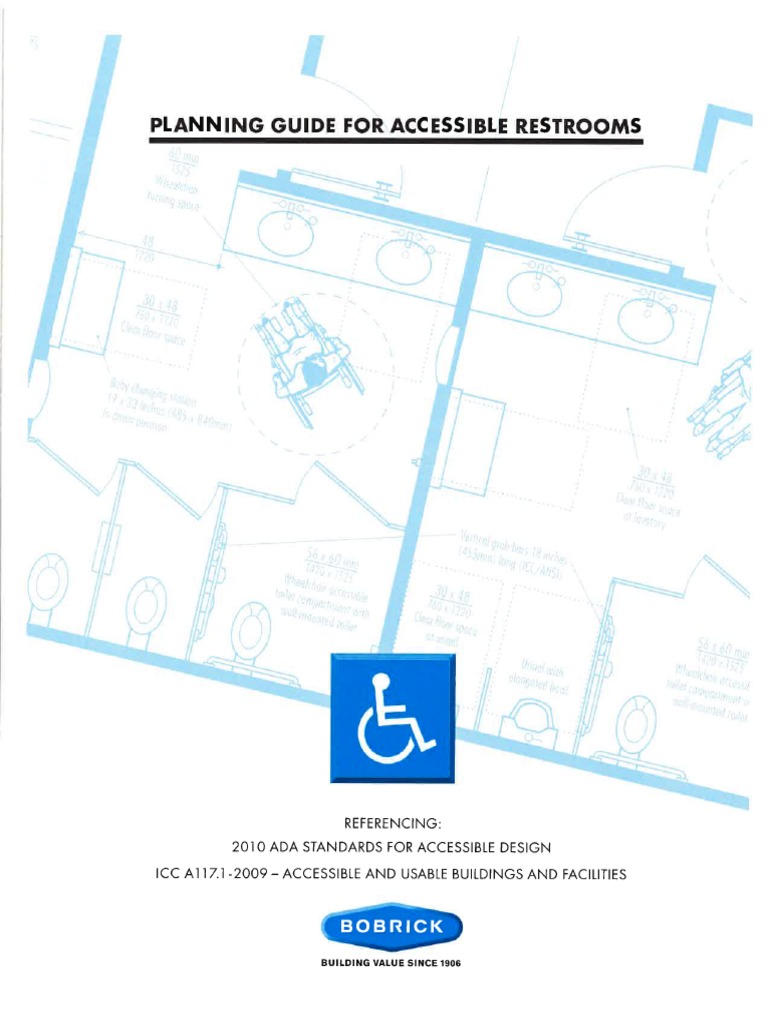 2019-0510 - Bobrick Accessible Planning Guide For Bathrooms