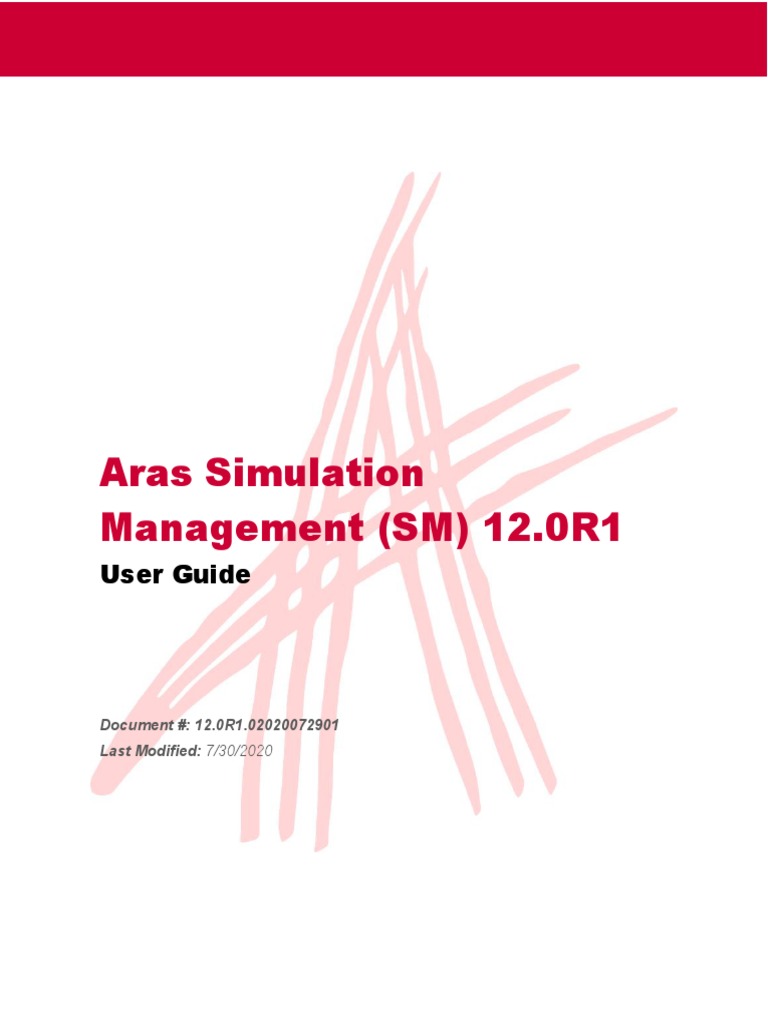 Aras Simulation Management 12.0R1 - User Guide | PDF | Product Lifecycle | Simulation