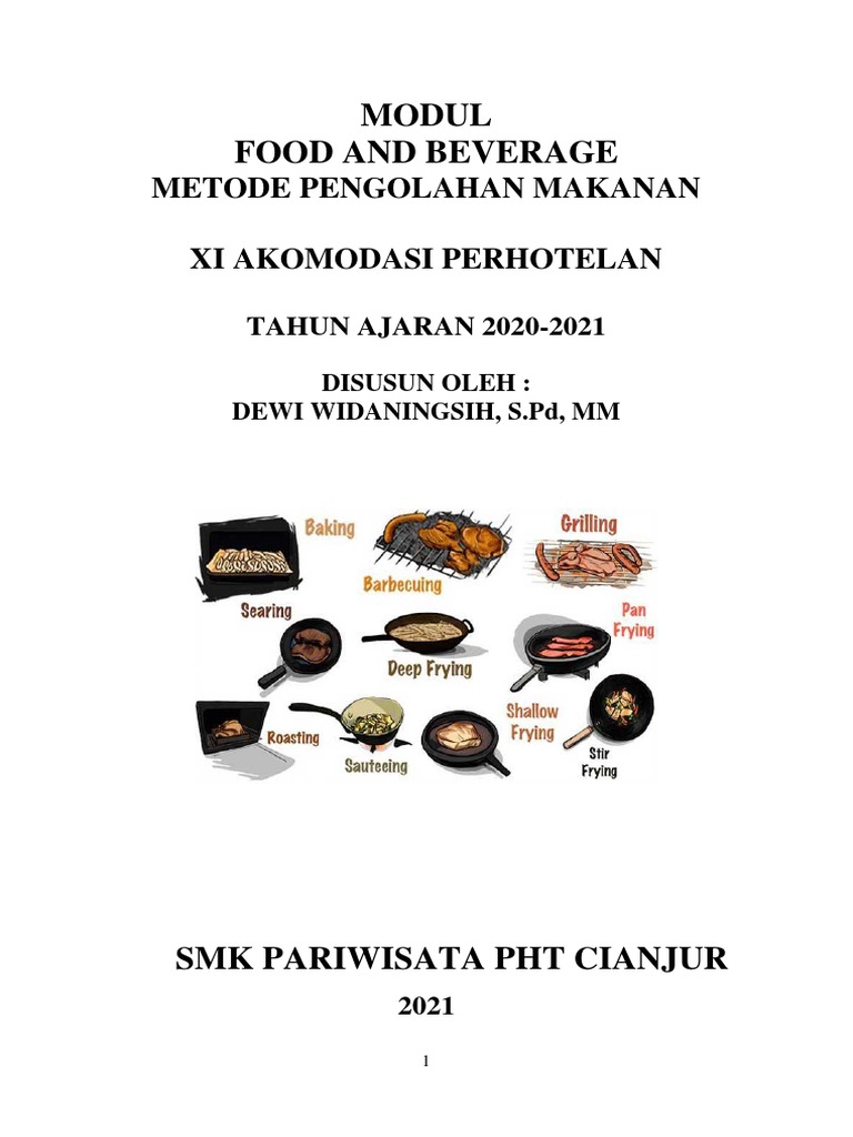 Modul FB Metode Pengolahan Makanan | PDF
