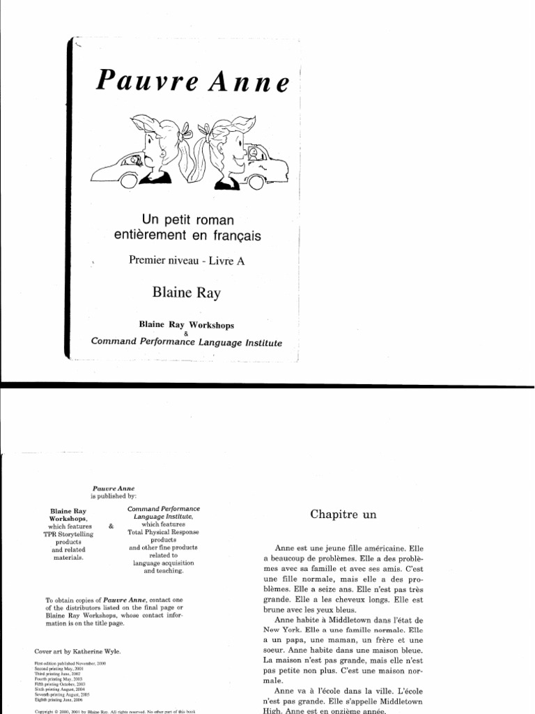 Pauvre Anne | PDF