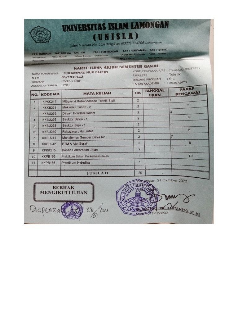 Jawaban UAS Bahan Perkerasan Jalan | PDF | Metode & Bahan Ajar | Sains ...