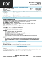 MSDS-Windex Glass Cleaner - 131017 | PDF | Dangerous Goods | Safety