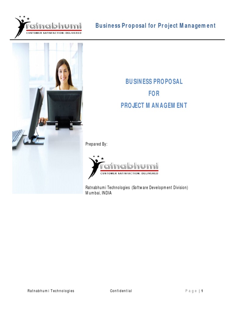 Business Proposal - Project Manager | PDF | Project Management ...