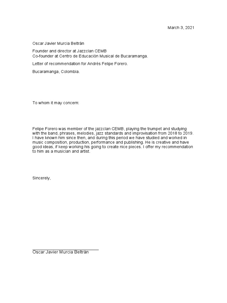 OneBeat Oscar Recommendation | PDF