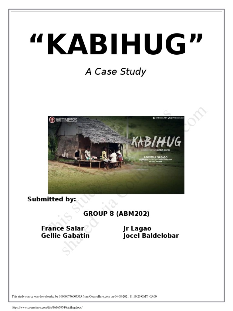 "Kabihug": This Study Resource Was | Download Free PDF | Minority Group ...