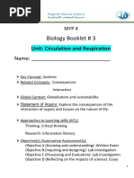 MYP 4 - 5 Biology - 5 | PDF | Aquaculture | Digestion