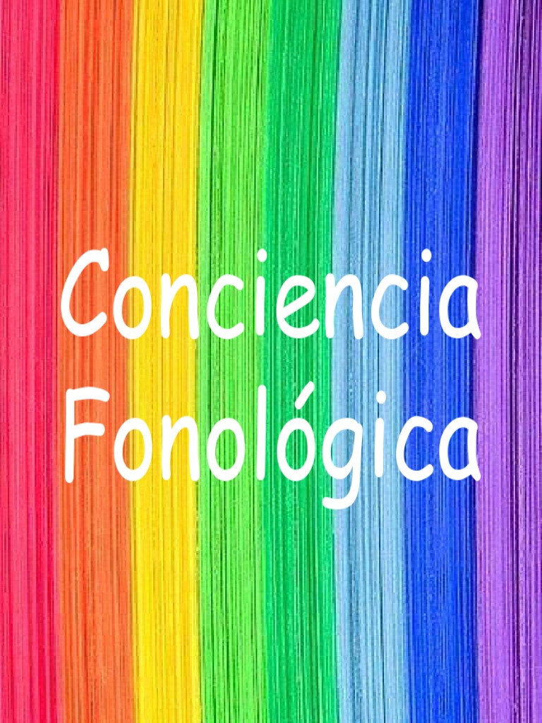 Conciencia Fonologica Contar Sílabas | PDF